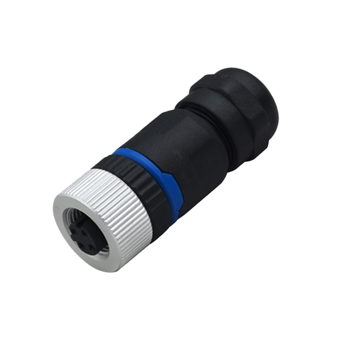 M12 4-pin D-Code Female Connector