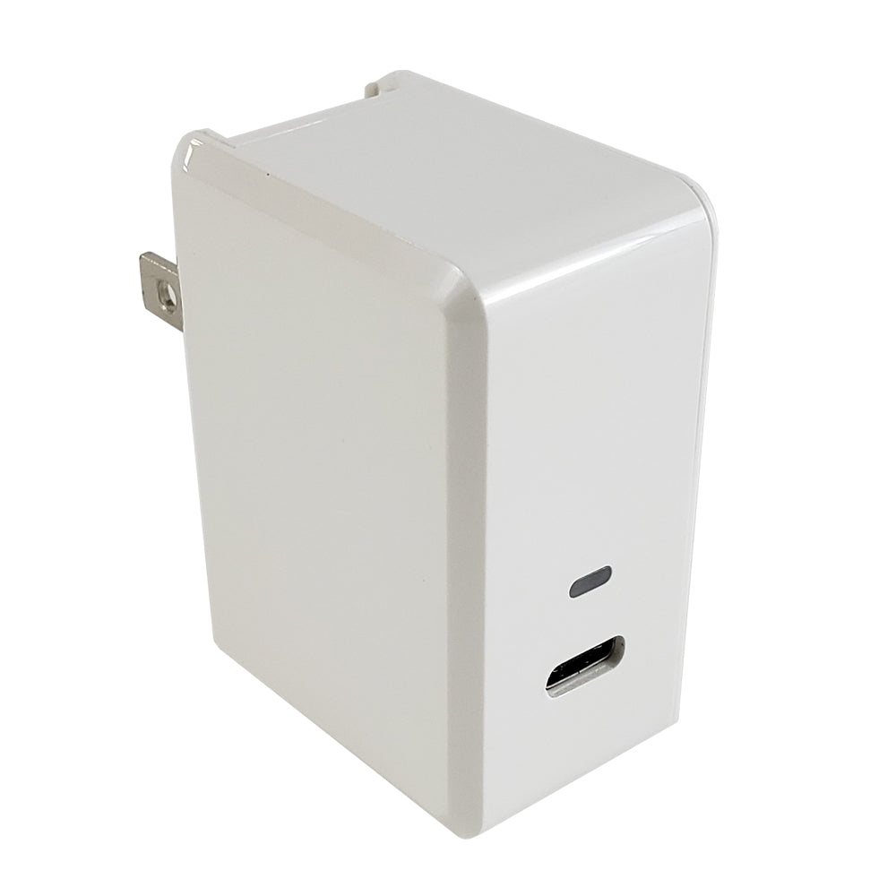 USB Type C Female To AC (110V) Adapter (5V/3A) - White