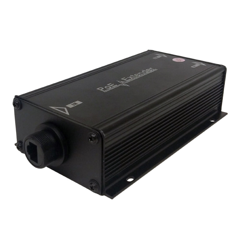 2-Channel 10/100/1000M PoE Extender - 60W - IEEE 802.3af/at - Outdoor