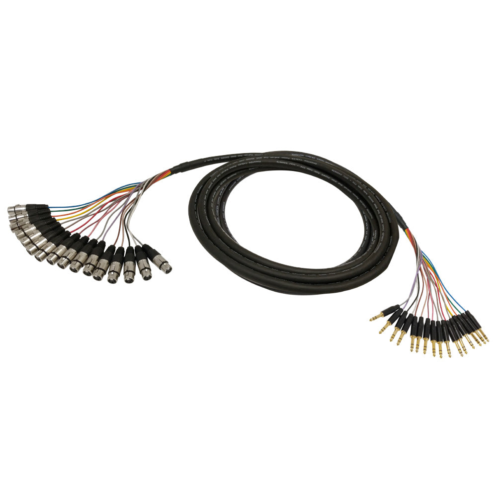 Premium Phantom Cables 1/4 Inch TRS Male to XLR Female Balanced Analog