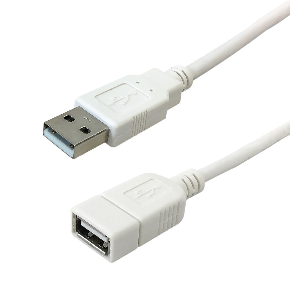 USB 2.0 A Male to A Female Hi-Speed Cable